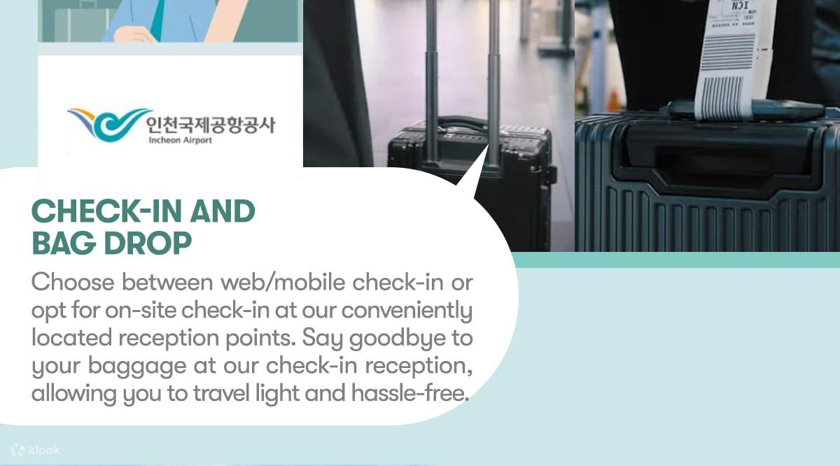Easy Drop: Incheon Airport Luggage Check-In Made Simple from Seoul ...