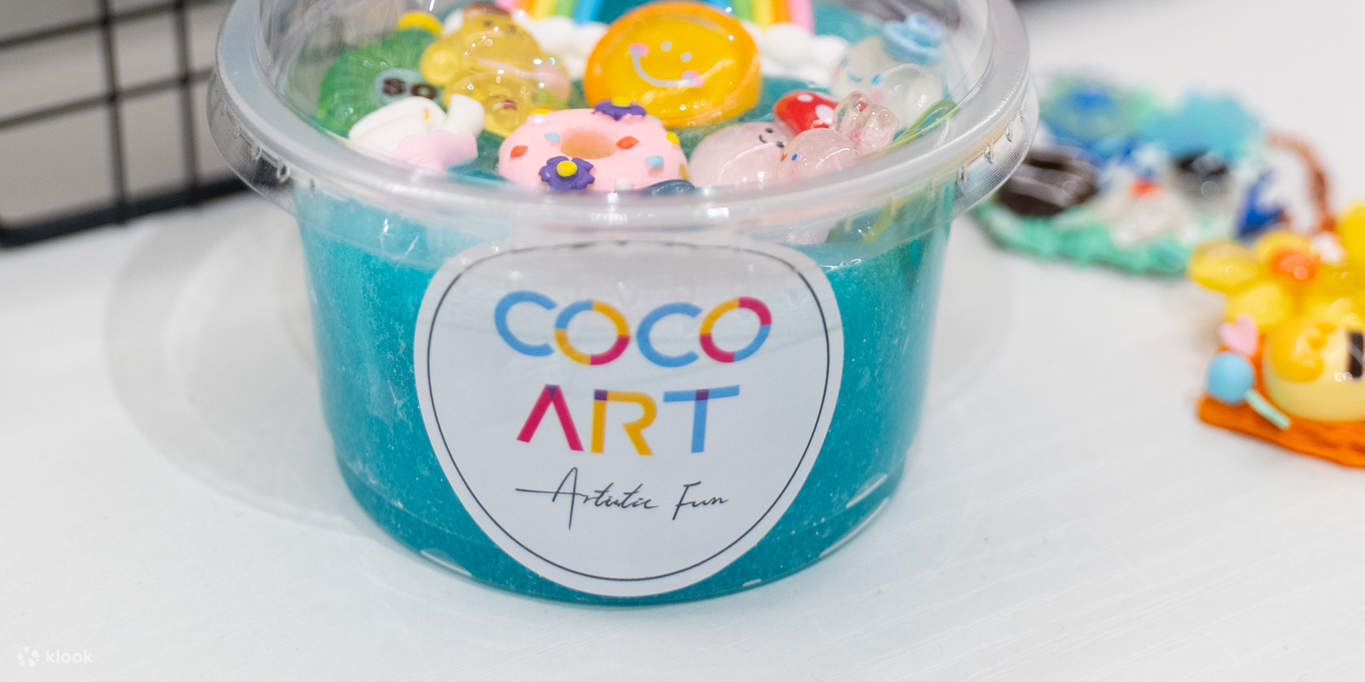 COCOART Slime & Art Workshops at Marina Square - Klook Singapore