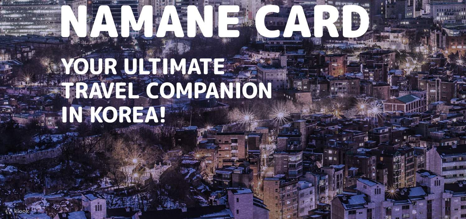 Customizable Pre-paid Travel Card - NAMANE CARD - Klook Singapore