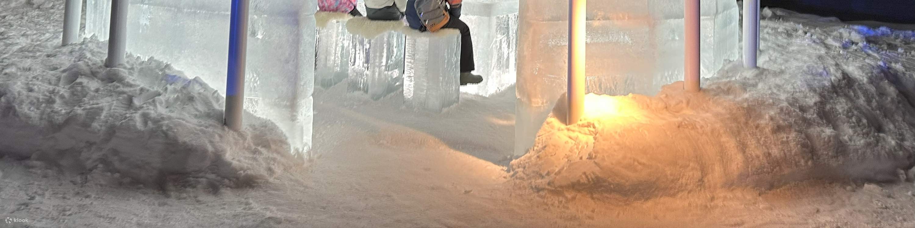 Lake Shikotsu Ice Wave Festival & Hoshino Tomamu Ice Village Day Trip ...