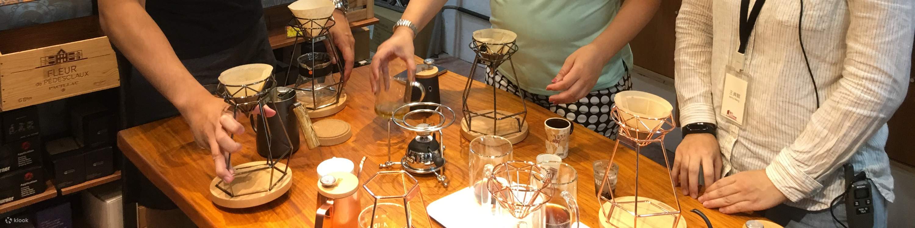 Taipei: A-IDIO Dadaocheng hand-brewed coffee experience - Klook