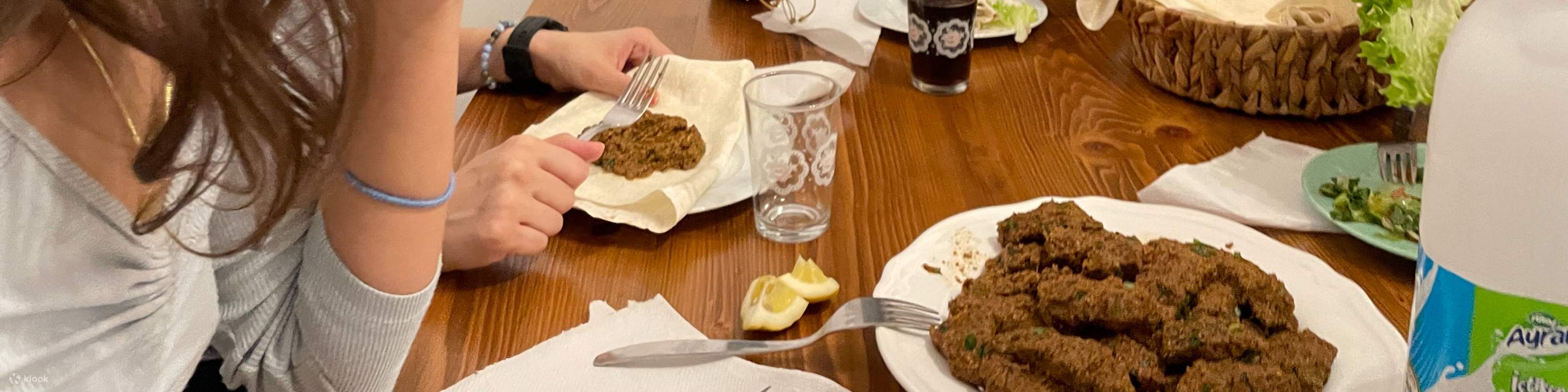 Experience Authentic Turkish Cuisine: Çiğköfte Dinner Night with Live ...