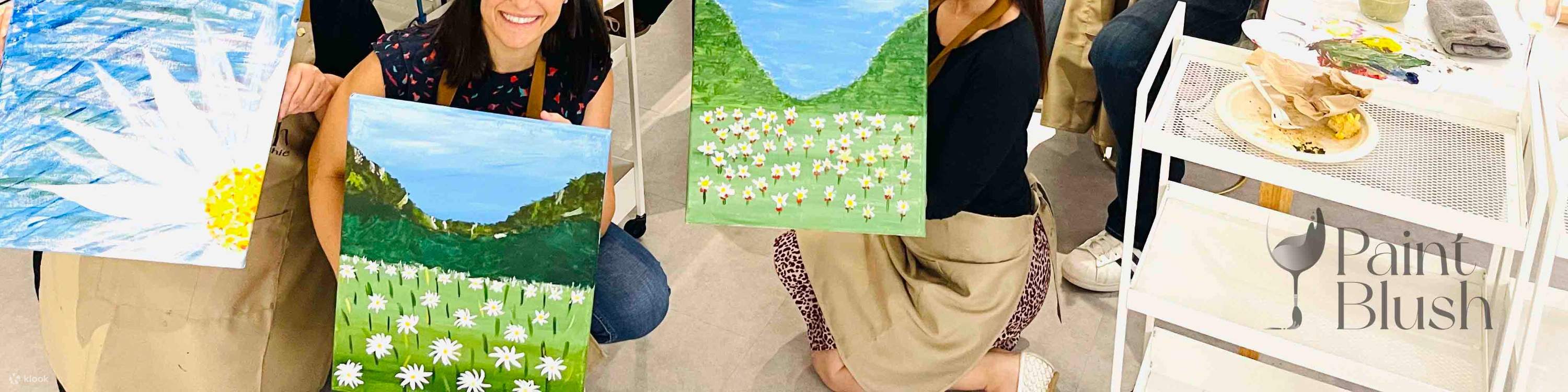 Sip 'n' Paint Acrylic Painting Session by PaintBlush Singapore - Klook ...