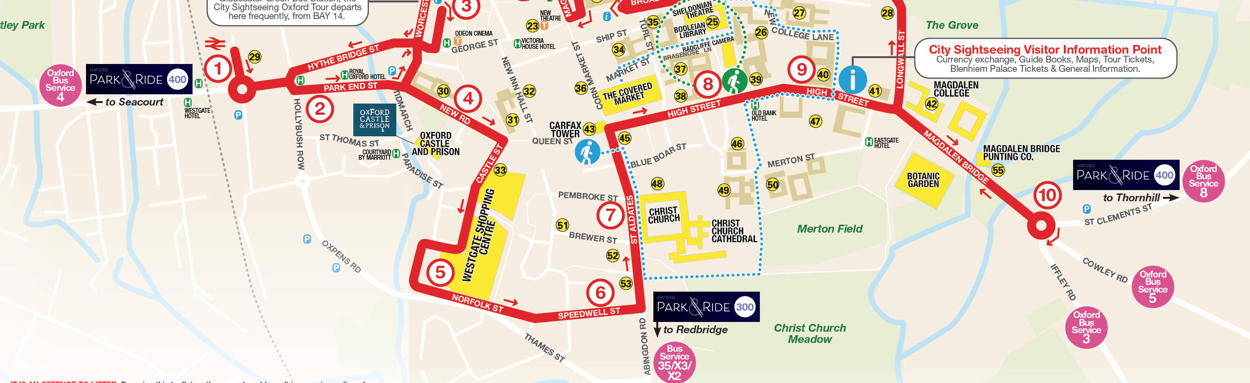 Oxford Hop-On Hop-Off Bus Pass - Klook