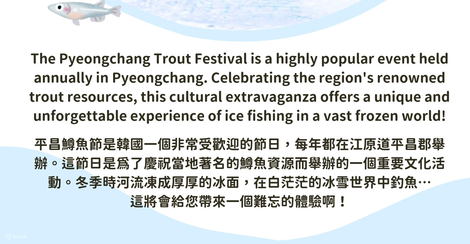 Hwacheon, Cheongpyeong, Pyeongchang & Gapyeong Ice Fishing Festivals ...
