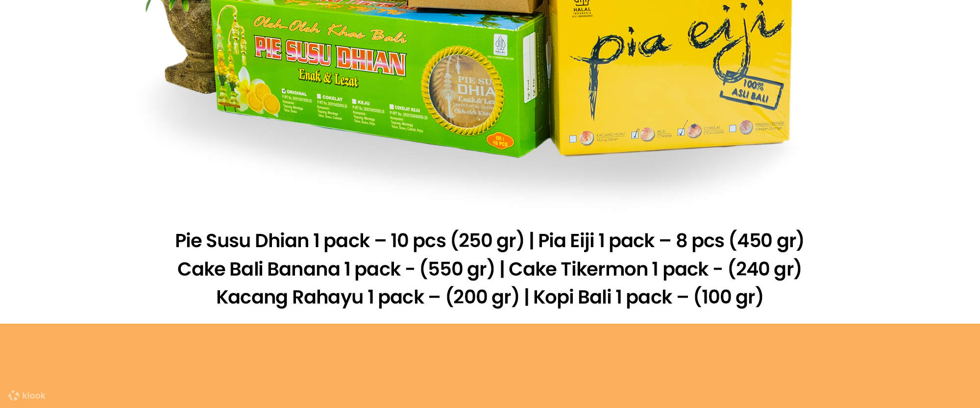 Bali's Most Popular Snack Souvenirs (Delivery to Hotel/Airport) - Klook