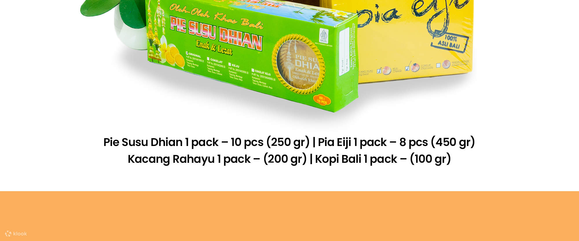 Bali's Most Popular Snack Souvenirs (Delivery to Hotel/Airport) - Klook