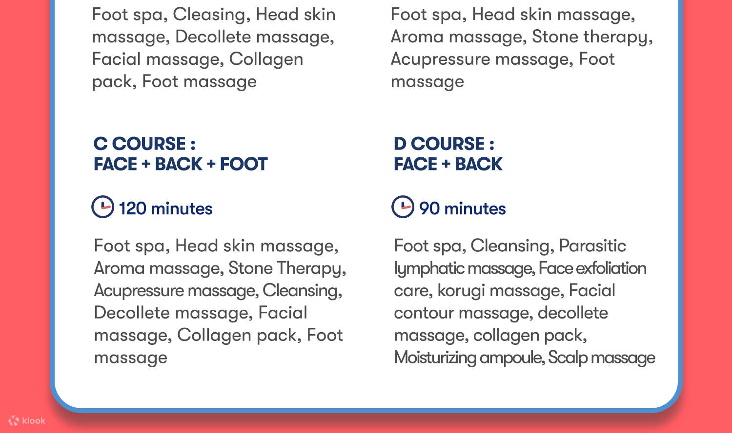 Korea Spa Myeong-dong Spa & Massage Packages By Wonder Trip - Klook