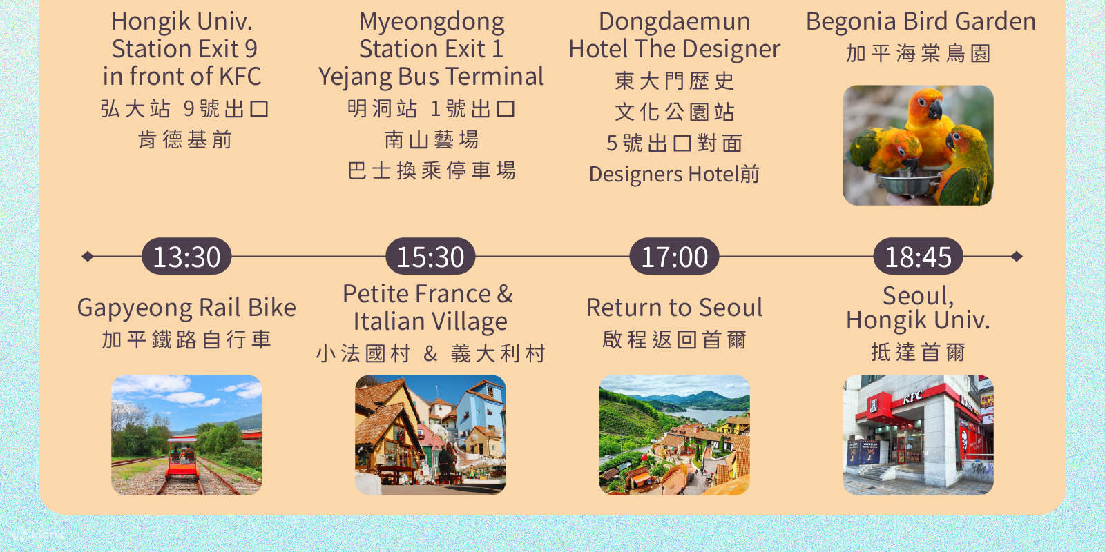 Eden Cherry Blossom Road x AQUAFIELD Jjimjilbang x Begonia Bird Park - Klook Philippines