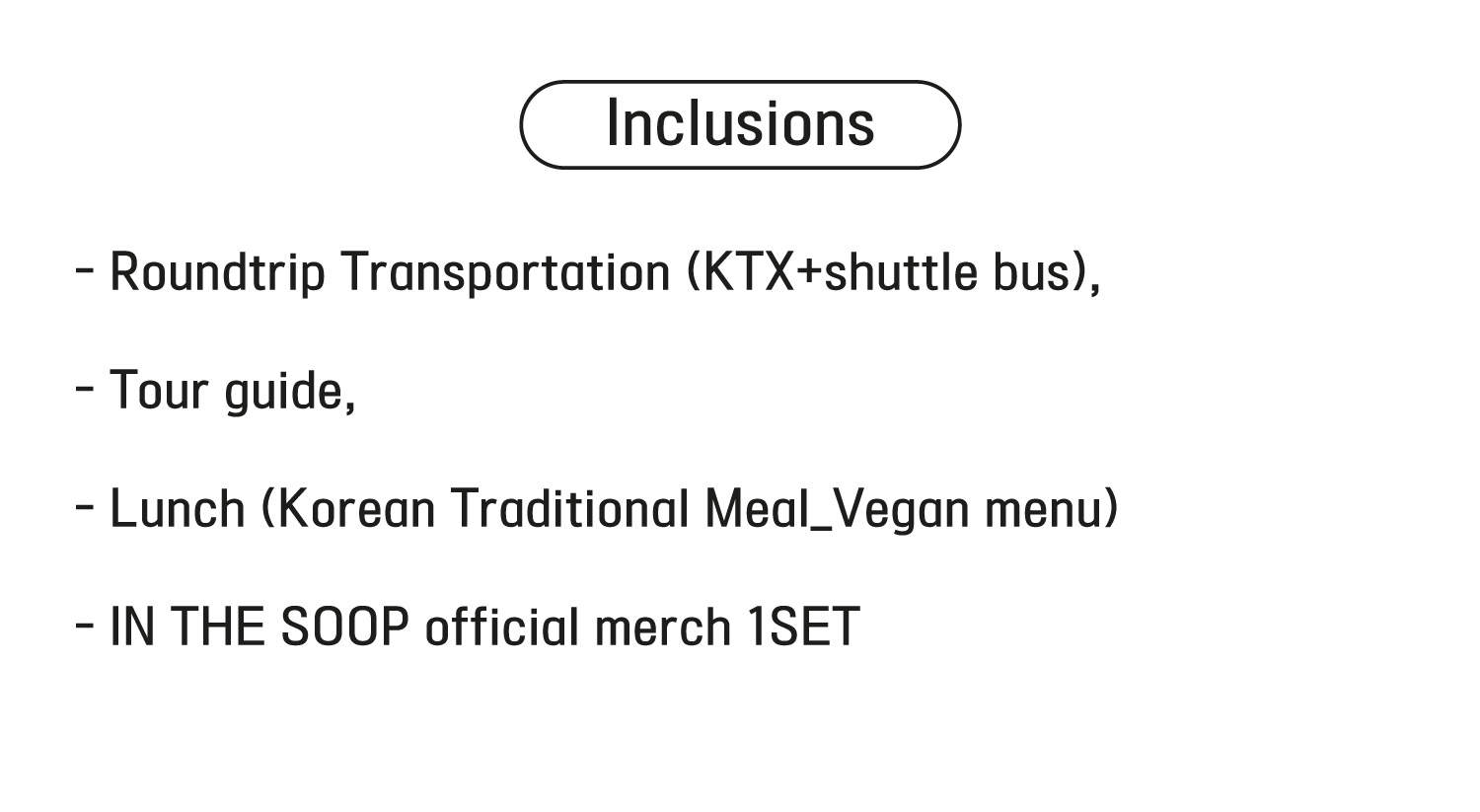KTX ONE DAY TOUR IN THE SOOP - Klook