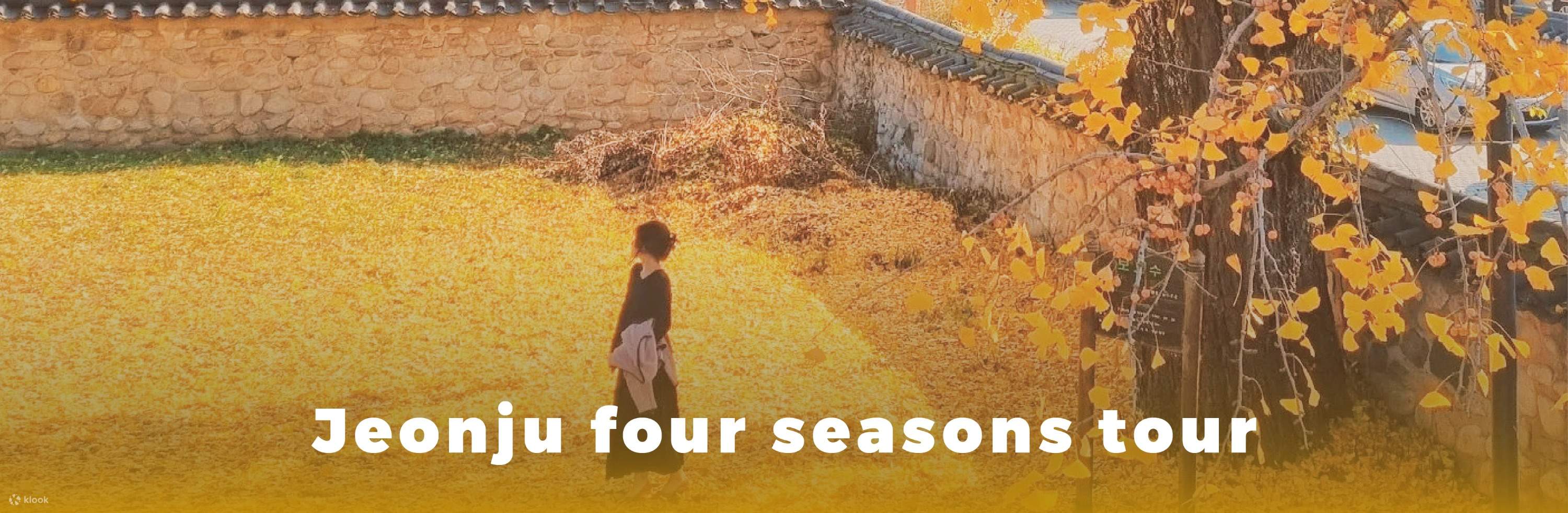 Jeonju Hanok Village & Seasonal Popular Attractions Day Tour - Klook ...