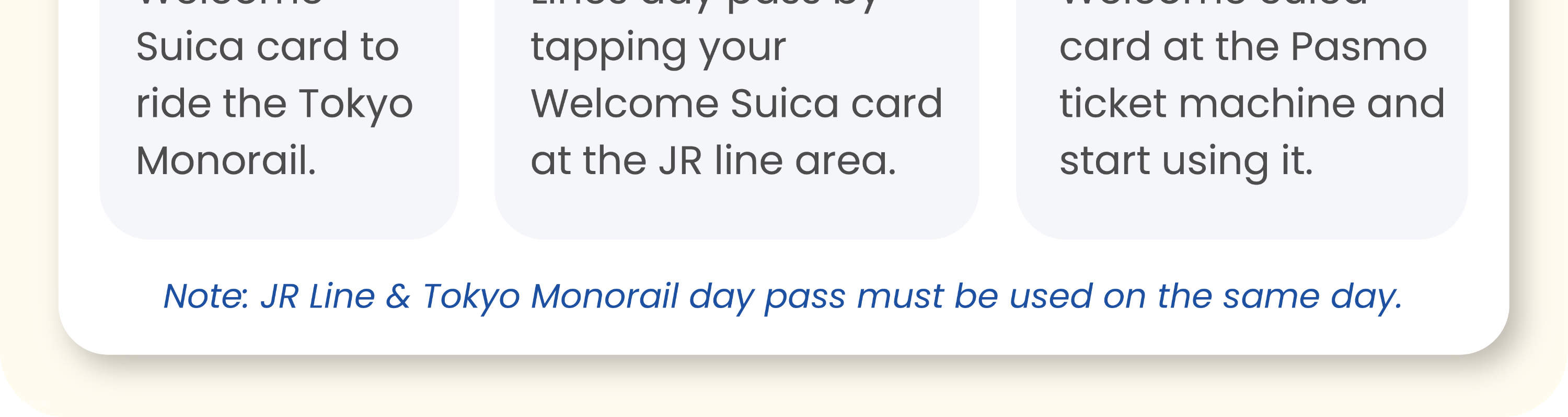 Welcome Suica Card with JR Lines 1-Day Pass - Klook United States