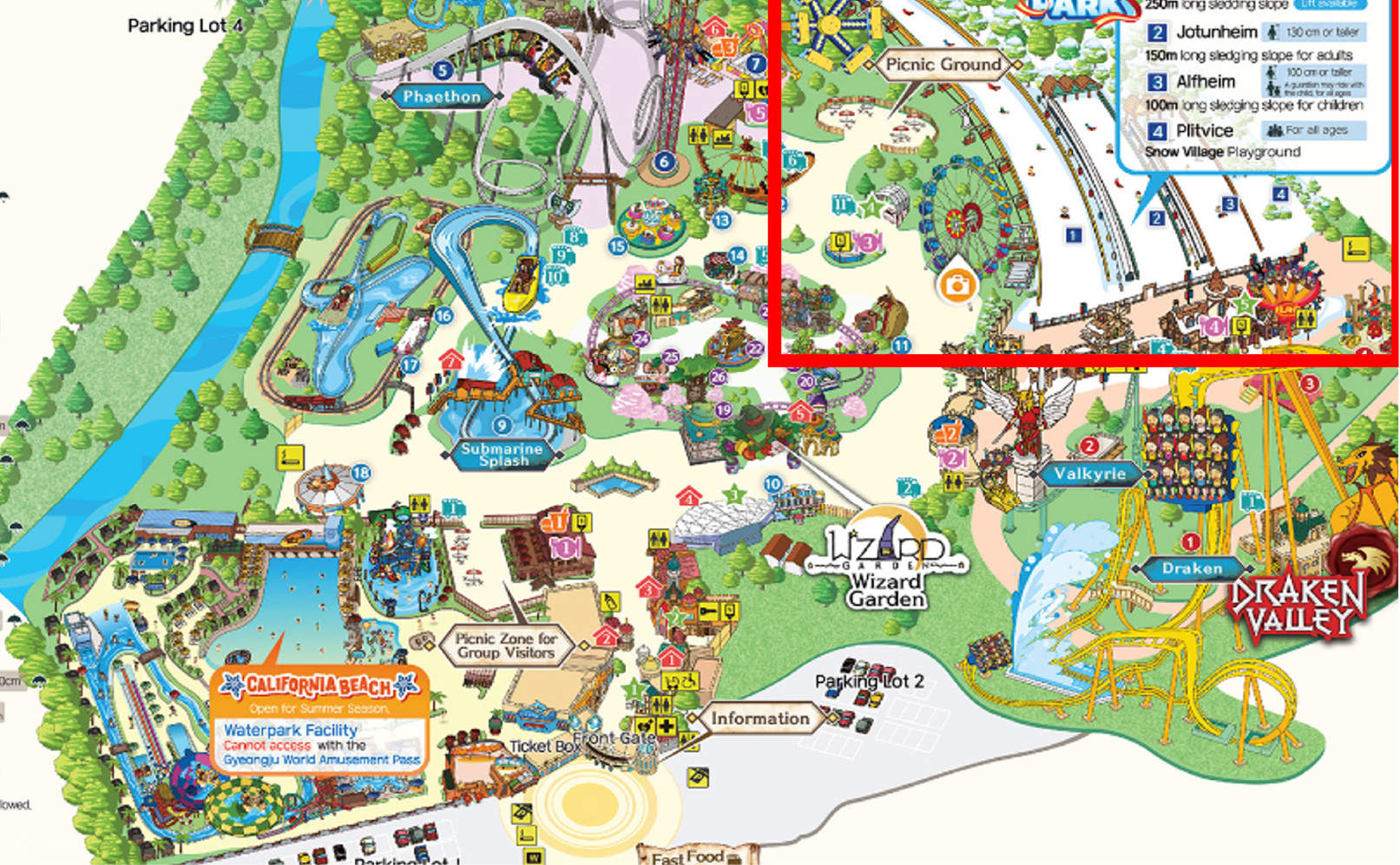Winter Season Gyeongju World Snow Park Sldeging Tour from Busan - Klook ...