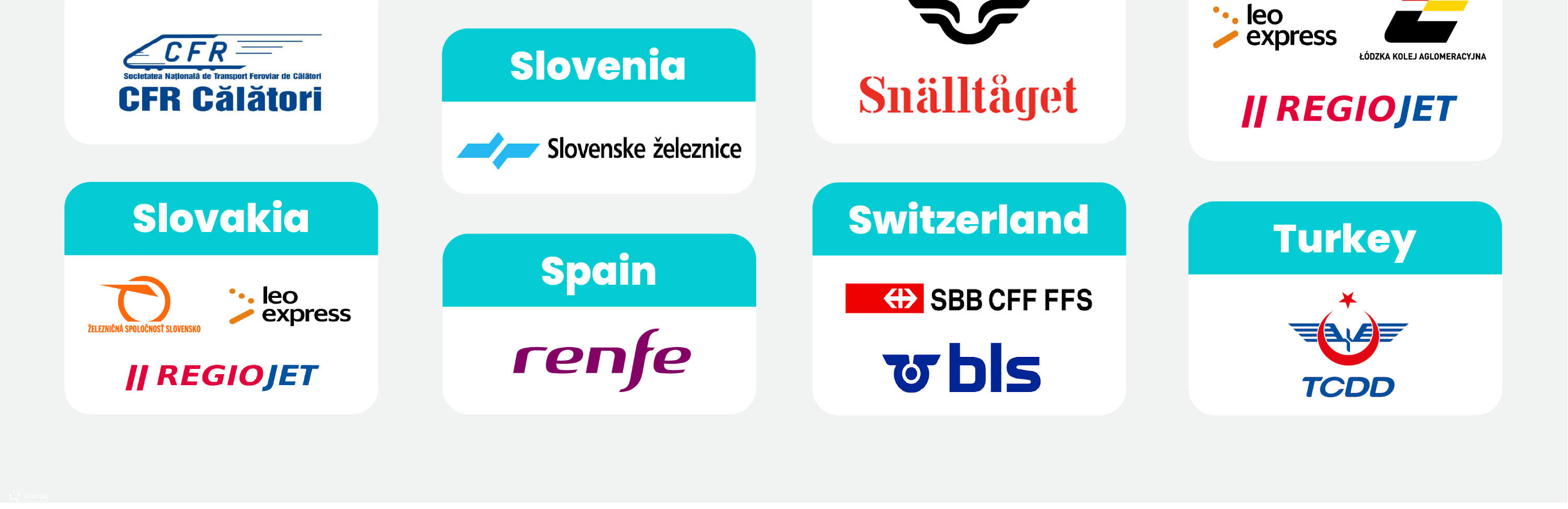 Eurail Global Pass - 33 European Countries - Klook