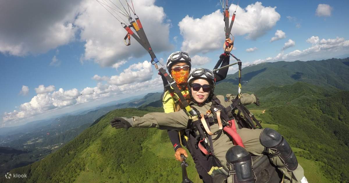 Paragliding Experience in Yangpyeong from Seoul - Klook Australia