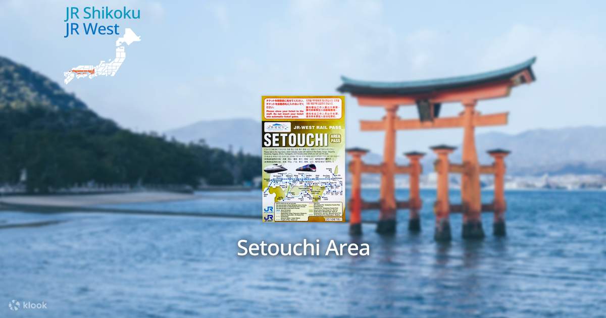 7 Day JR Setouchi Area Pass - Klook Singapore