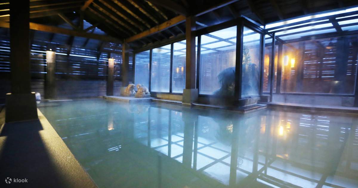 Beitou : Shan Yue Hot Spring Resort - Public Hot Spring Bath Ticket ...