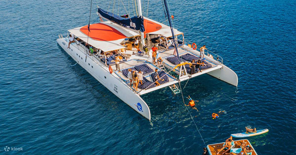 Coral and Racha Islands Party Catamaran from Phuket with Lunch - Klook