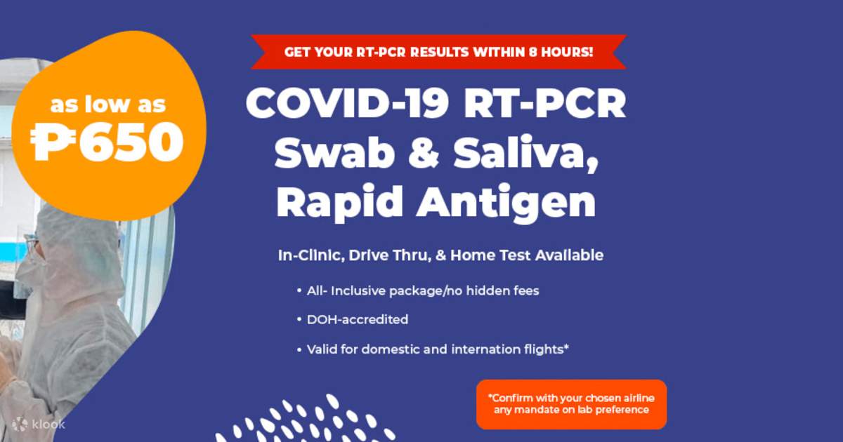 RT-PCR and Antigen Testing: Home and Walk In Service Swab Test within ...