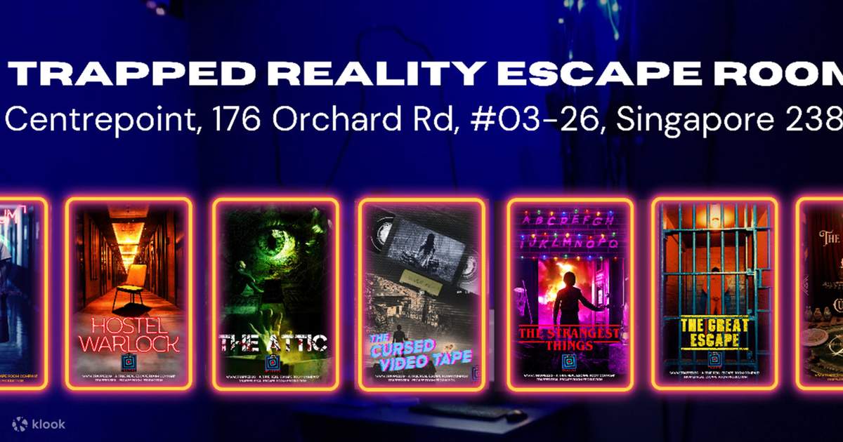 Trapped Escape Room Experience in The Cathay Singapore - Klook Nederland