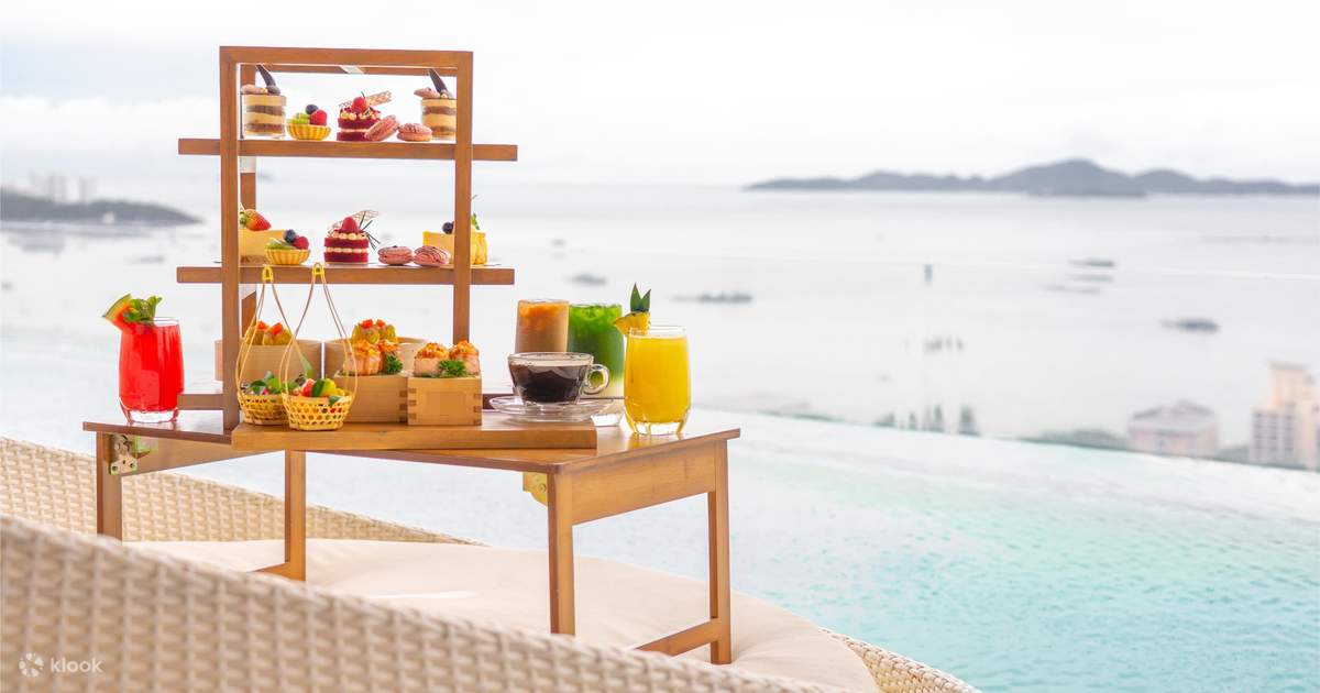 Afternoon Tea at Barracuda Sky Gala Bar, Akara Hotel Pattaya - Klook ...