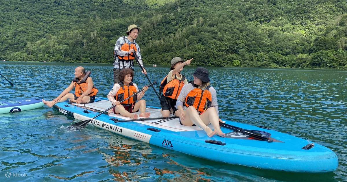 Hualien: Carp Lake Giant SUP Stand-Up Paddle Board Experience - Klook ...