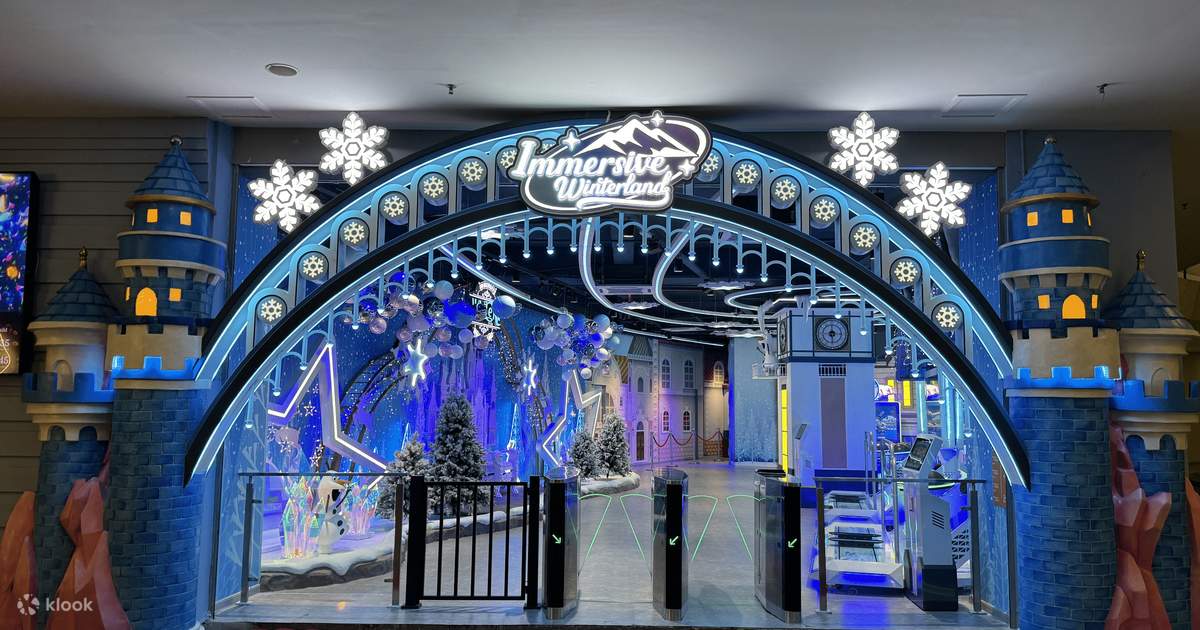 Immersive Winterland at I-City - Klook United States