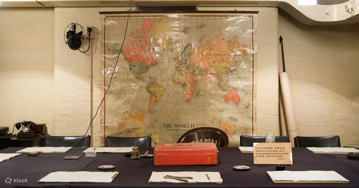 London: Churchill War Rooms Ticket & Political London Audio - Klook ...