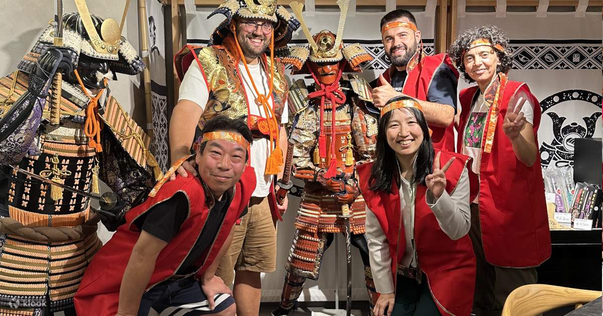 Sushi Making Samurai Experience-Time Travel Sengoku Era @Asakusa ...