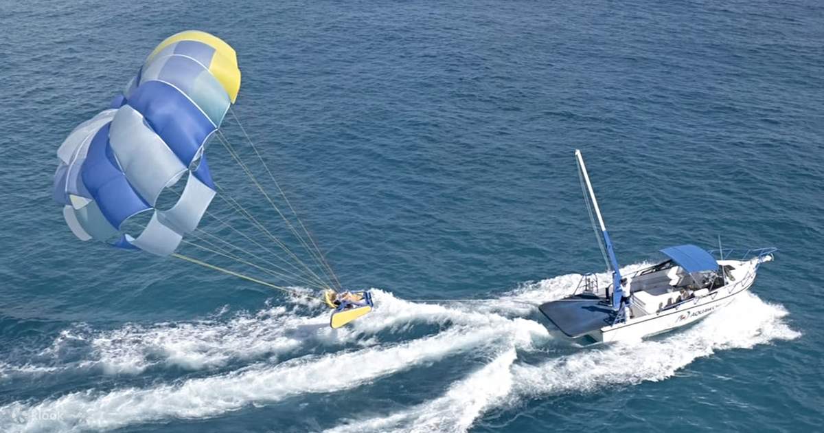 Skyrider Parasailing in Nichupte Lagoon - Klook Philippines