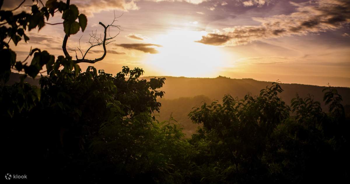 Äventyr i Mount Purro naturreservat i Antipolo, Manila, Filippinerna ...