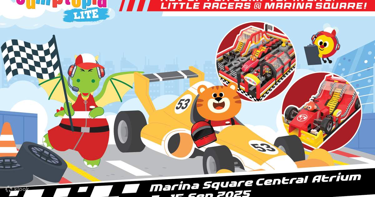 Jumptopia Lite Little Racers @ Marina Square - Klook Singapore