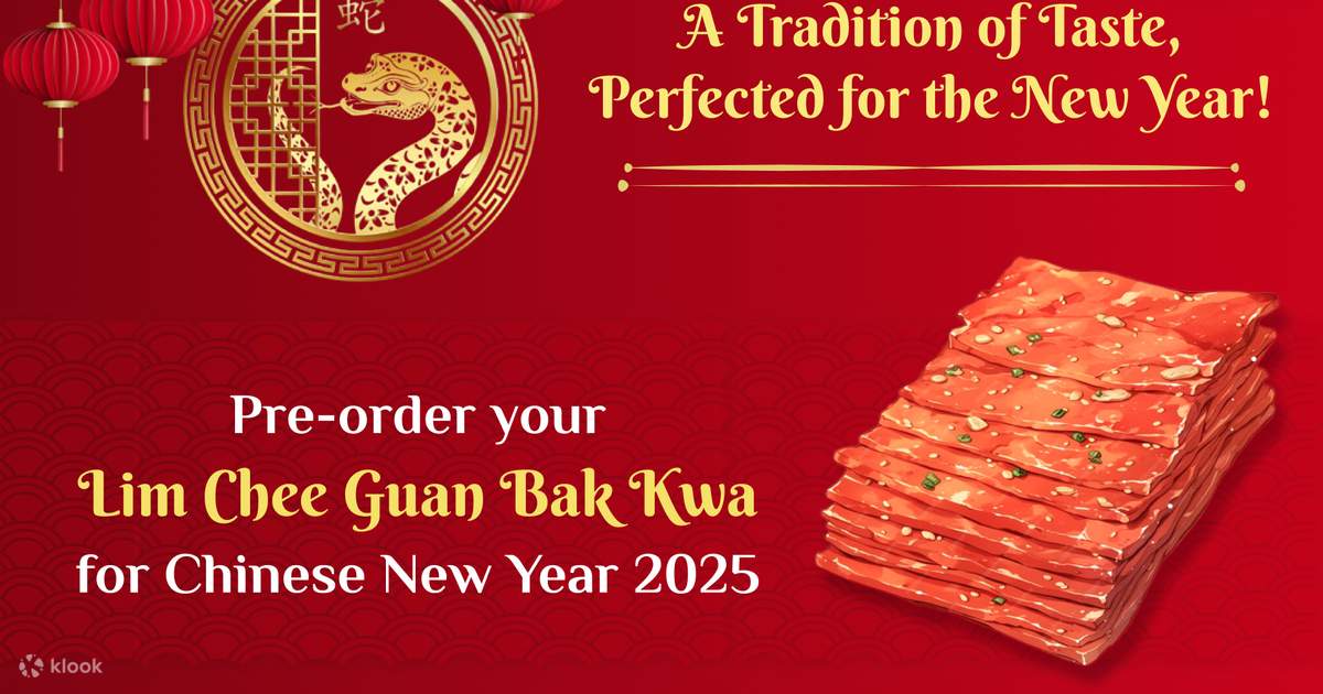 Levering voor Lim Chee Guan Bak Kwa door WhyQ, Singapore - Klook ...