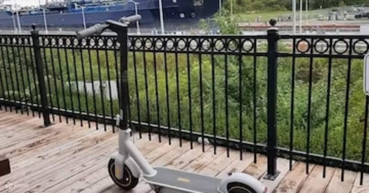 Welland Canal and Thorold Kick Scooter Tour - Klook