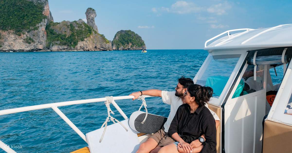 Krabi Phi Phi & 4 Islands Full-Day Sunset Catamaran Tour - Klook