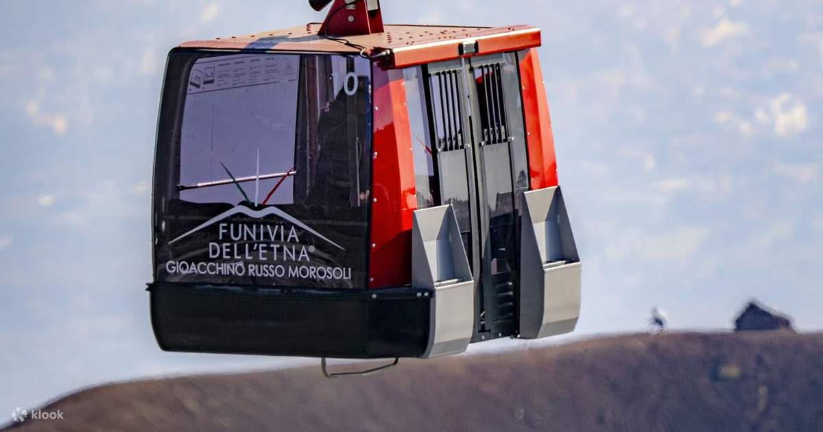 Mount Etna roundtrip cable car ticket in Nicolosi - Klook United States