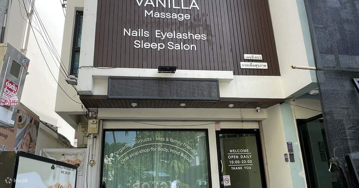Vanilla Massage at Nimman in Chiang Mai - Klook Malaysia