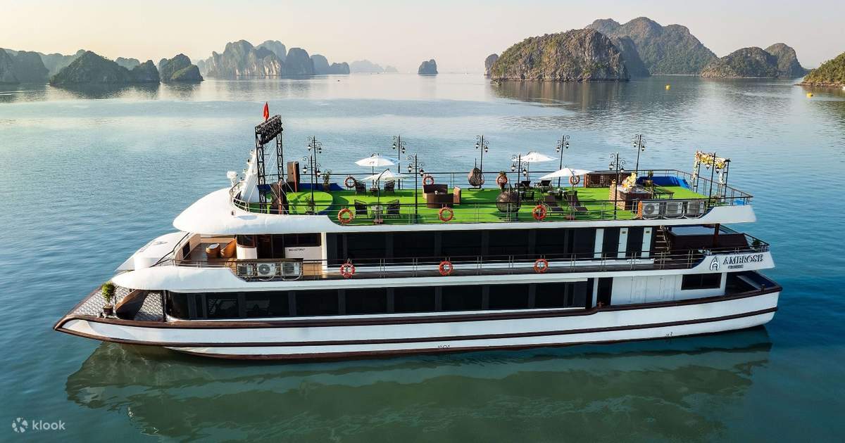 Khám phá Vịnh Hạ Long trên du thuyền trong ngày Ambrose Cruise - Klook ...
