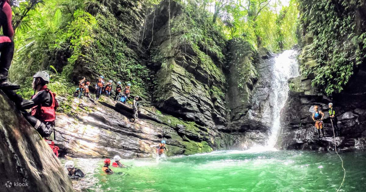 Hsinchu Jianshi Plum Creek River Tracing Experience | Rappelling & 8 ...