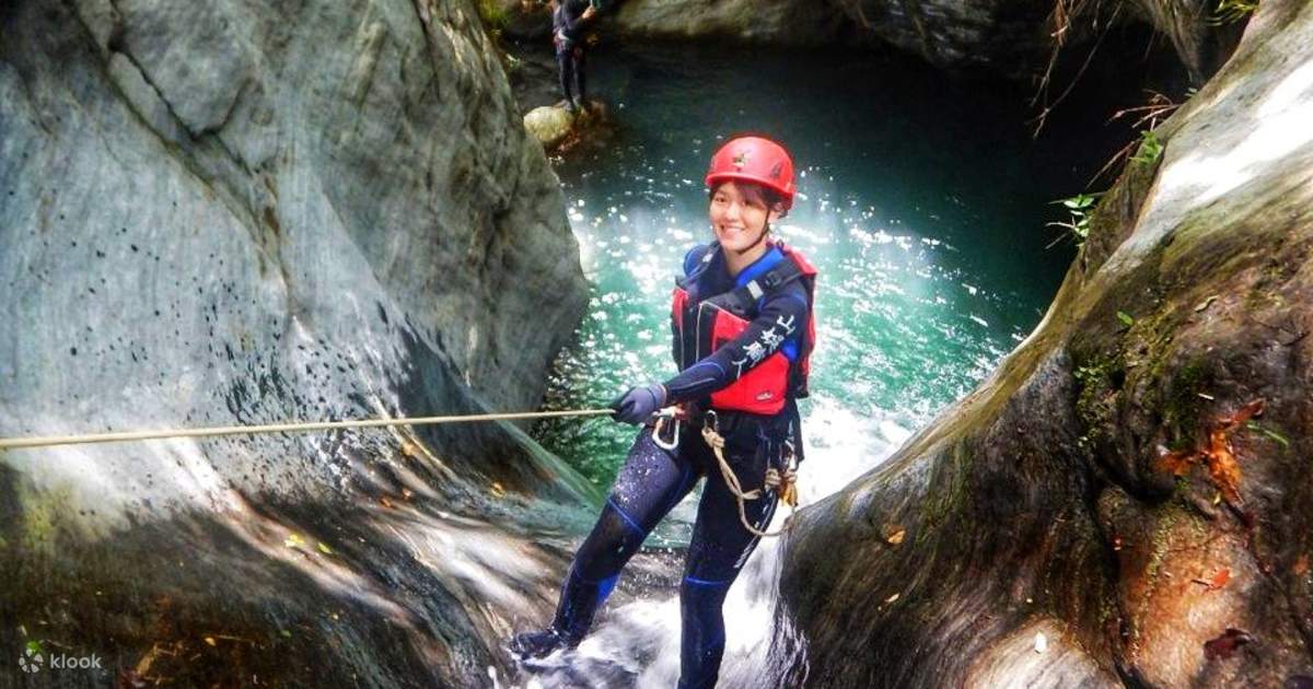 Yilan Nan'ao Lujiao River-Suhua Secret Canyoning - Klook Singapore