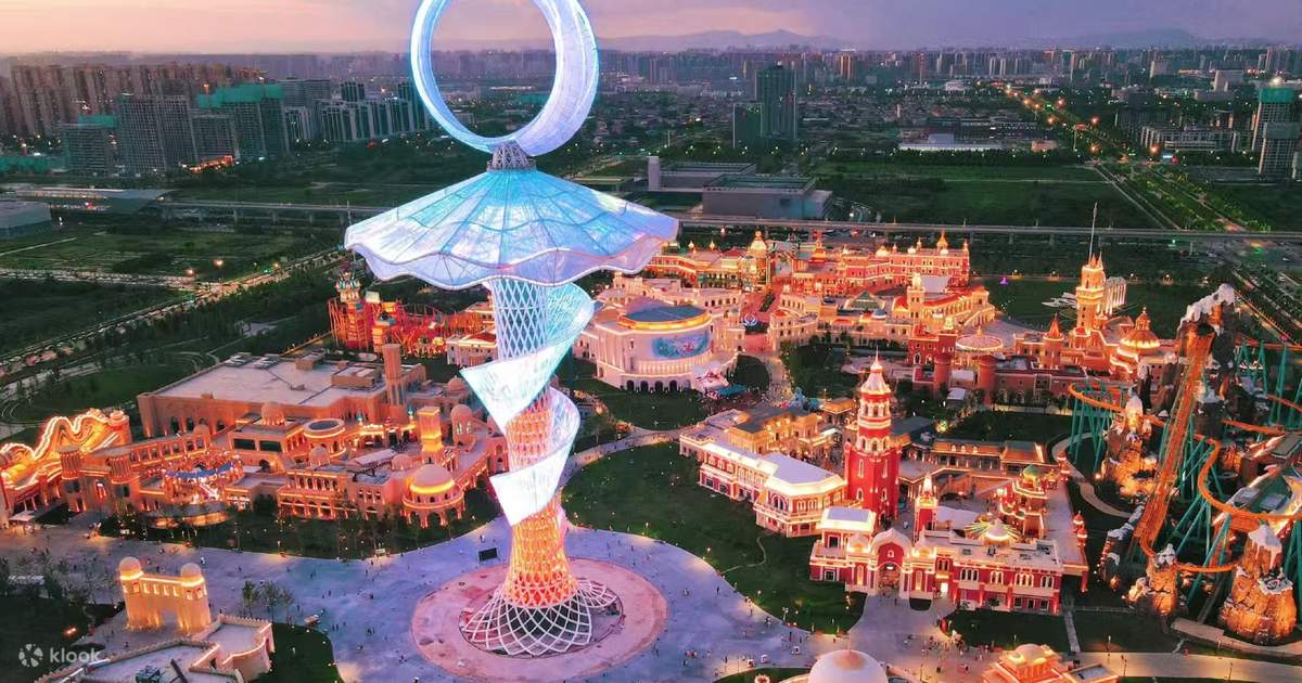 Mga tiket sa amusement park na "Silk Road Happy World" sa Xi'an ...
