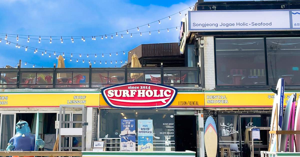 “Live Like a Busan Local” Surfing + K-food BBQ Package - Klook