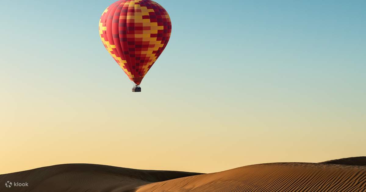 Experiencia en Globo Aerostático en Wahiba Sands, Omán - Klook Estados ...