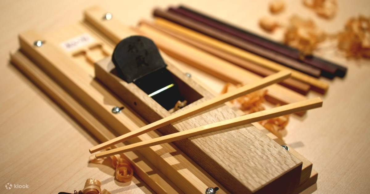 Chopstick Making Osaka - Klook Singapore