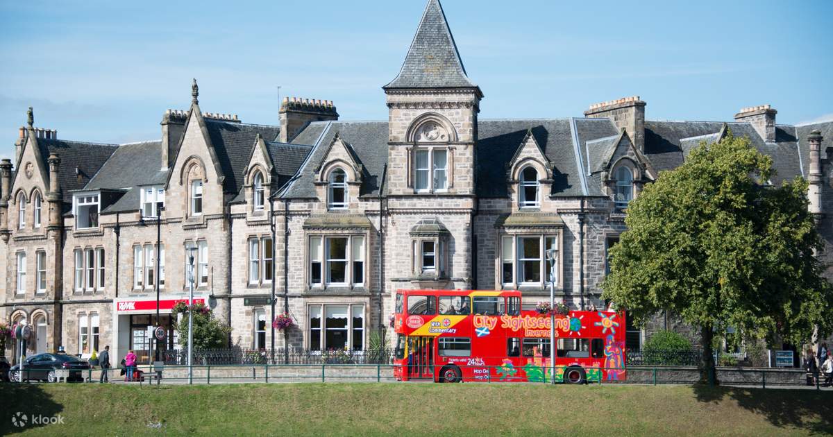 Inverness Hop-On Hop-Off red route bus by City Sightseeing - Klook ...