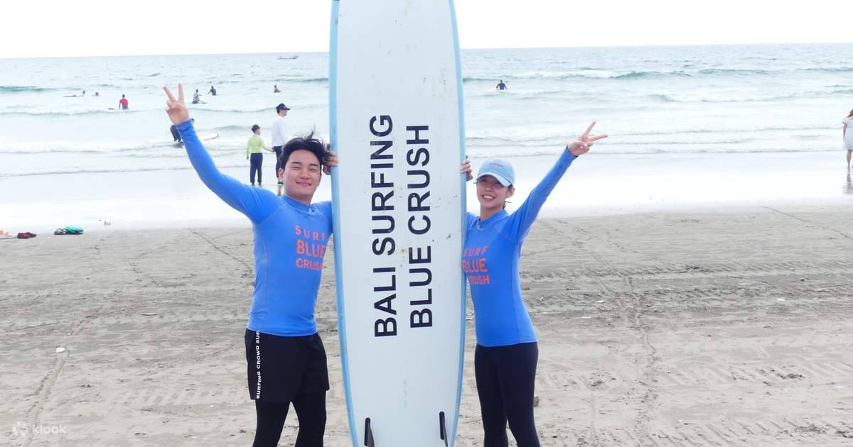 Surfing Lesson At Kuta Beach in by Blue Crush Surfing Bali - Klook ...