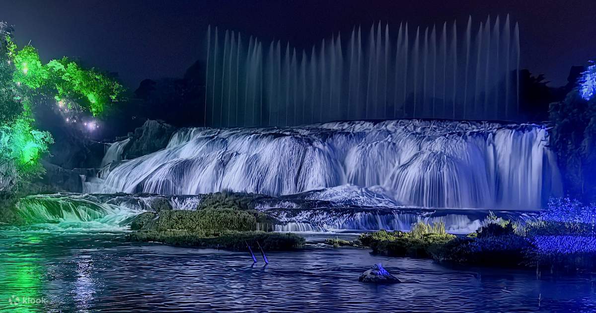 Waterfall Night Tour + 'Back to Journey to the West' Show - Klook Singapore