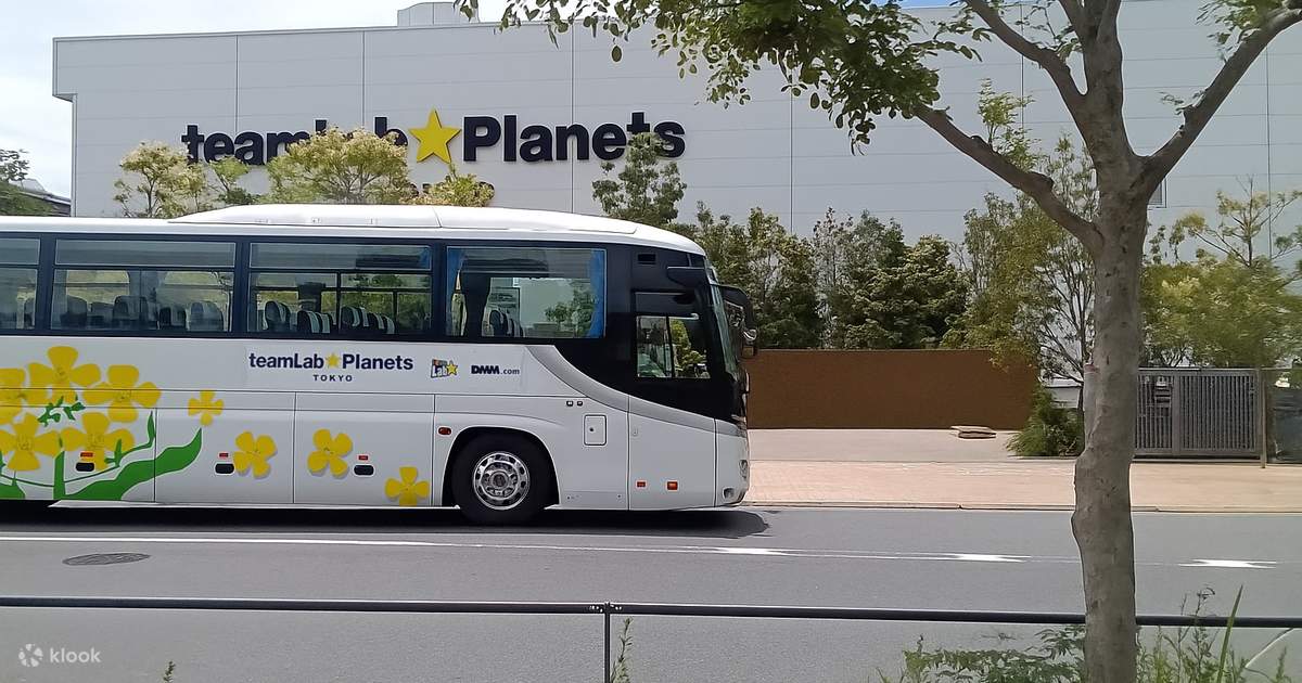 teamLab Planets TOKYO - Ginza Shuttle Bus Einwegticket - Klook Deutschland