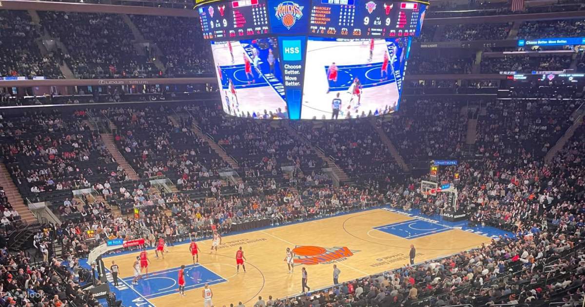 New York Knicks Basketball Game at Madison Square Garden - Klook ...