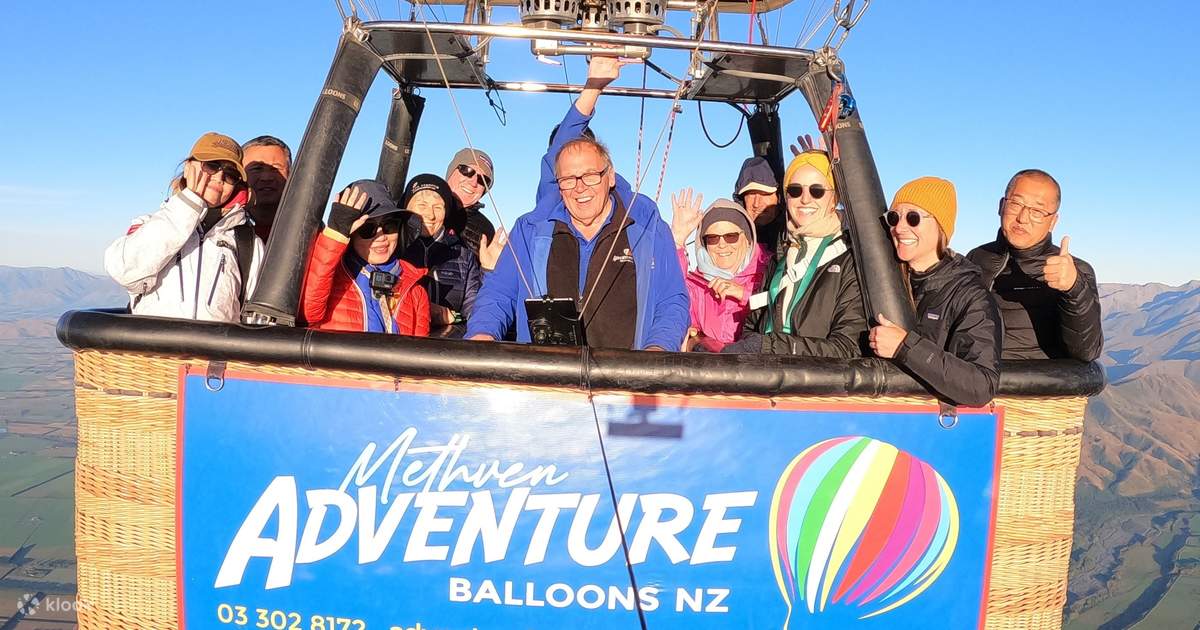 Pagsakay sa Scenic Hot Air Balloon sa Mt Hutt - Klook Estados Unidos